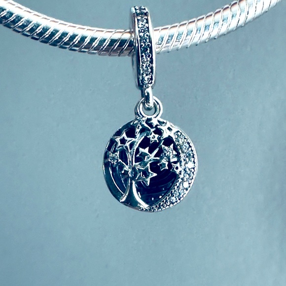 Pandora | Jewelry | Pandora Family Tree Galaxy Moon Star Shimming ...